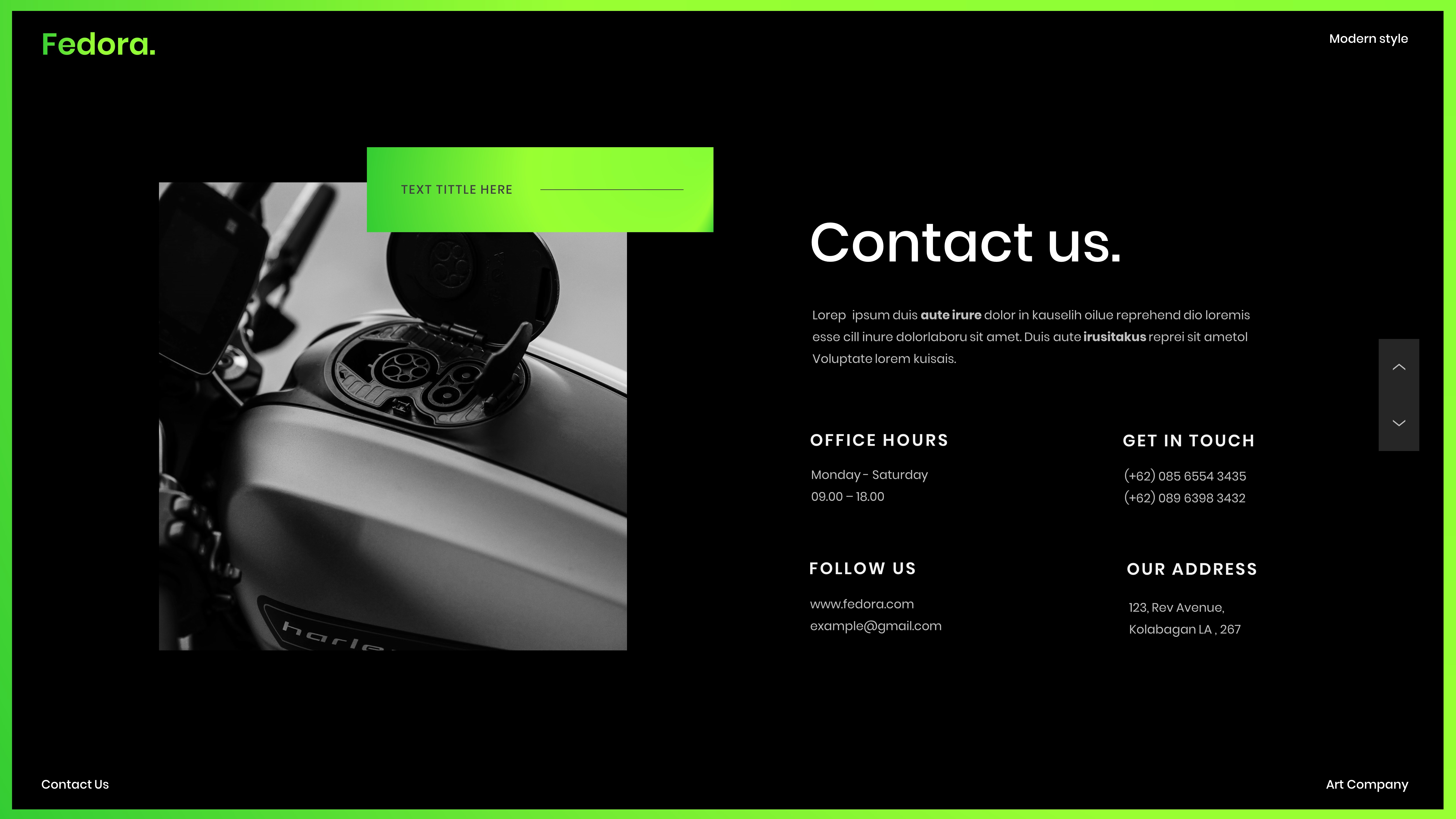 Fedora - Business Keynote Template, Presentation Templates | GraphicRiver