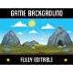 Game Background Nature Hill, Game Assets | GraphicRiver