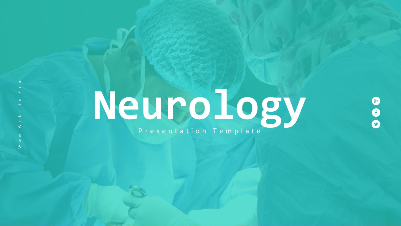 Neurology Medical Presentation Template, Presentation Templates ...