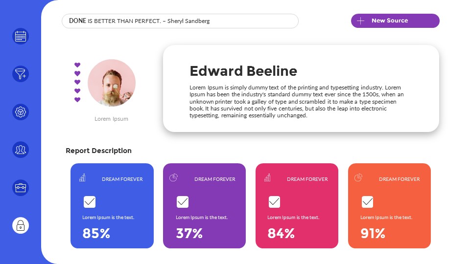 UI Kit Dashboards PowerPoint Presentation Template, Presentation Templates