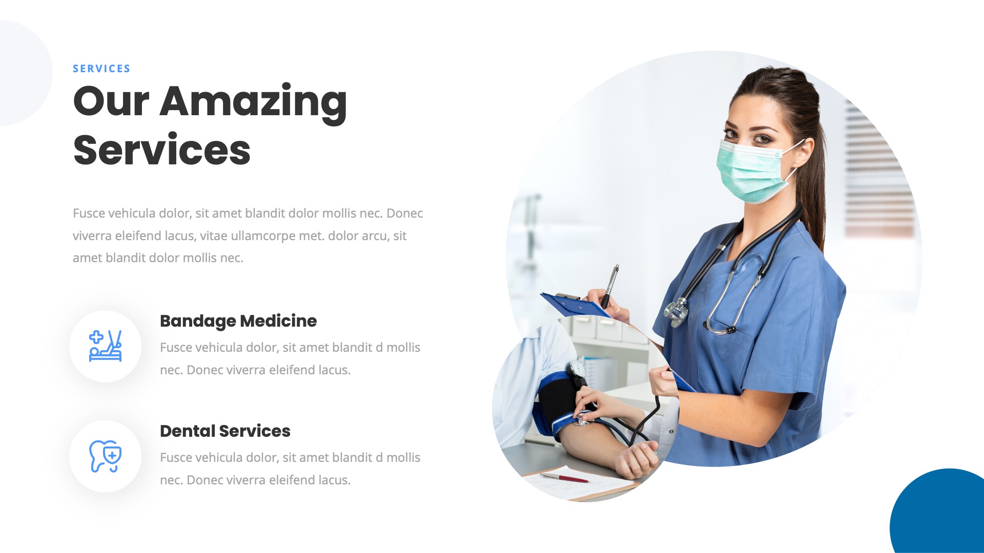 KLINICARE - Medical Clinic & Health Care Keynote Template, Presentation ...