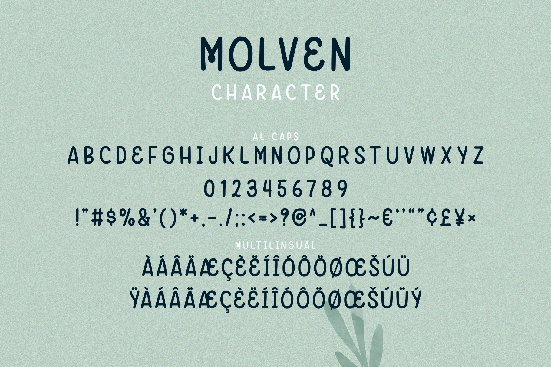 Molven, Fonts | GraphicRiver