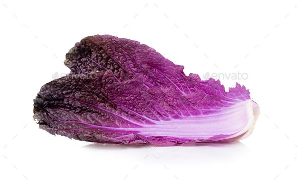 purple chinese cabbage isolated on white Stock Photo by spamas | PhotoDune