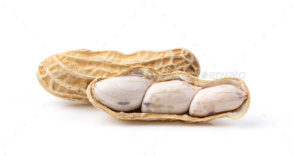 peanuts isolated on white Stock Photo by spamas | PhotoDune