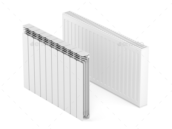Different types of heating radiators Stock Photo by magraphics | PhotoDune