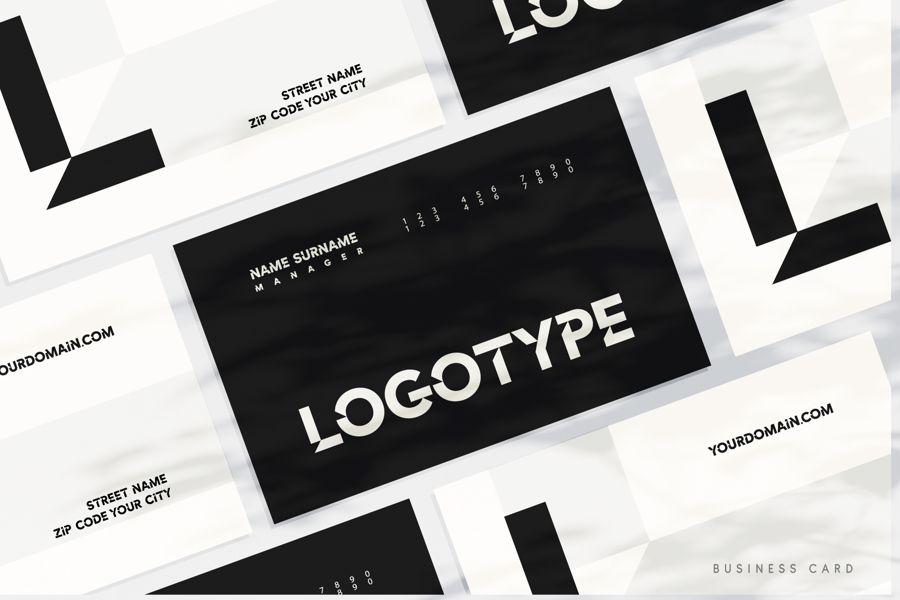 Geometric Cut Angles Font, Fonts | GraphicRiver