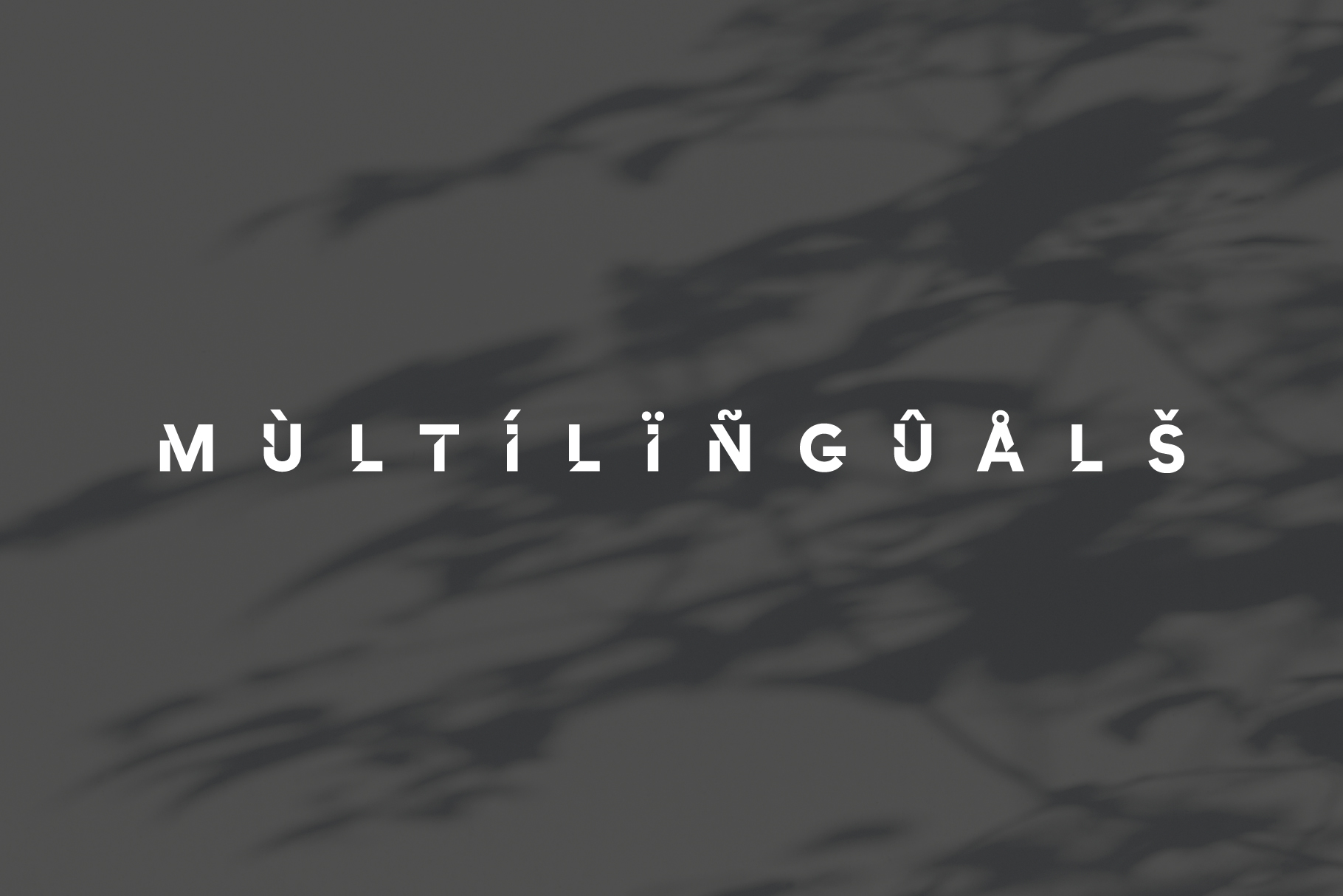 Geometric Cut Angles Font, Fonts | GraphicRiver