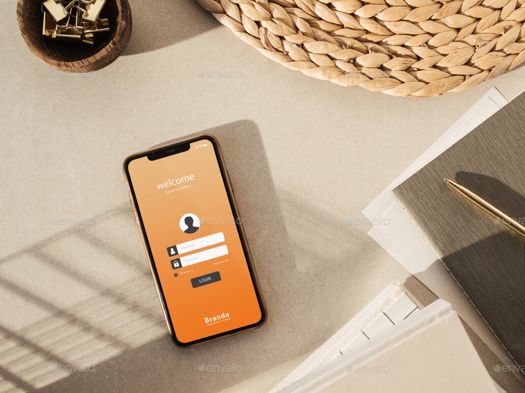 Smartphone Screen Mock-up, Graphics | GraphicRiver