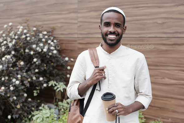 Portrait of Happy Black Guy Stock Photo by Pressmaster | PhotoDune