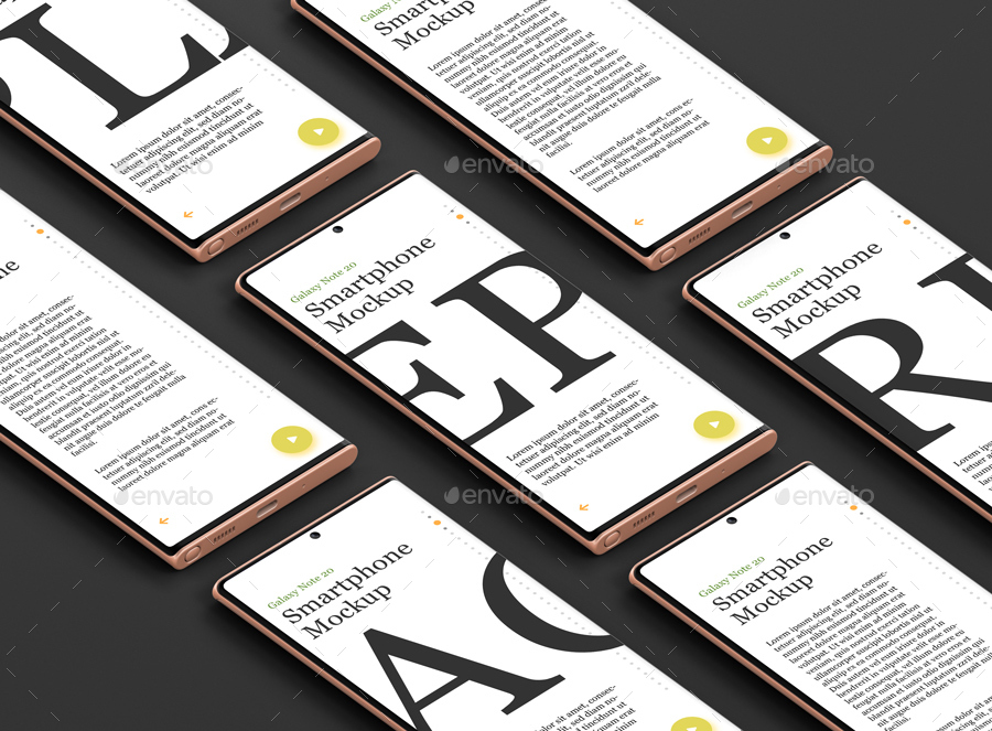 Phone Mockup Galaxy Note 20, Graphics | GraphicRiver