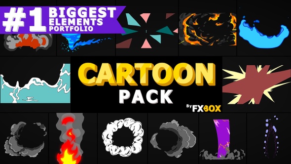 Cartoon Elemets Pack | Motion Graphics Pack, Motion Graphics | VideoHive