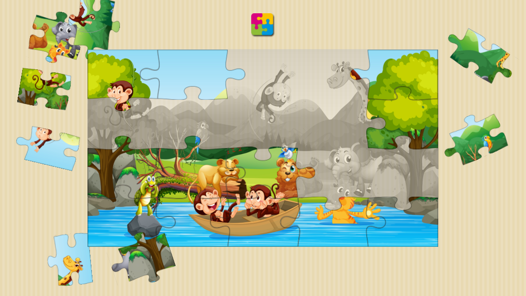Animal Puzzle HTML5 Game by NoobGames | CodeCanyon
