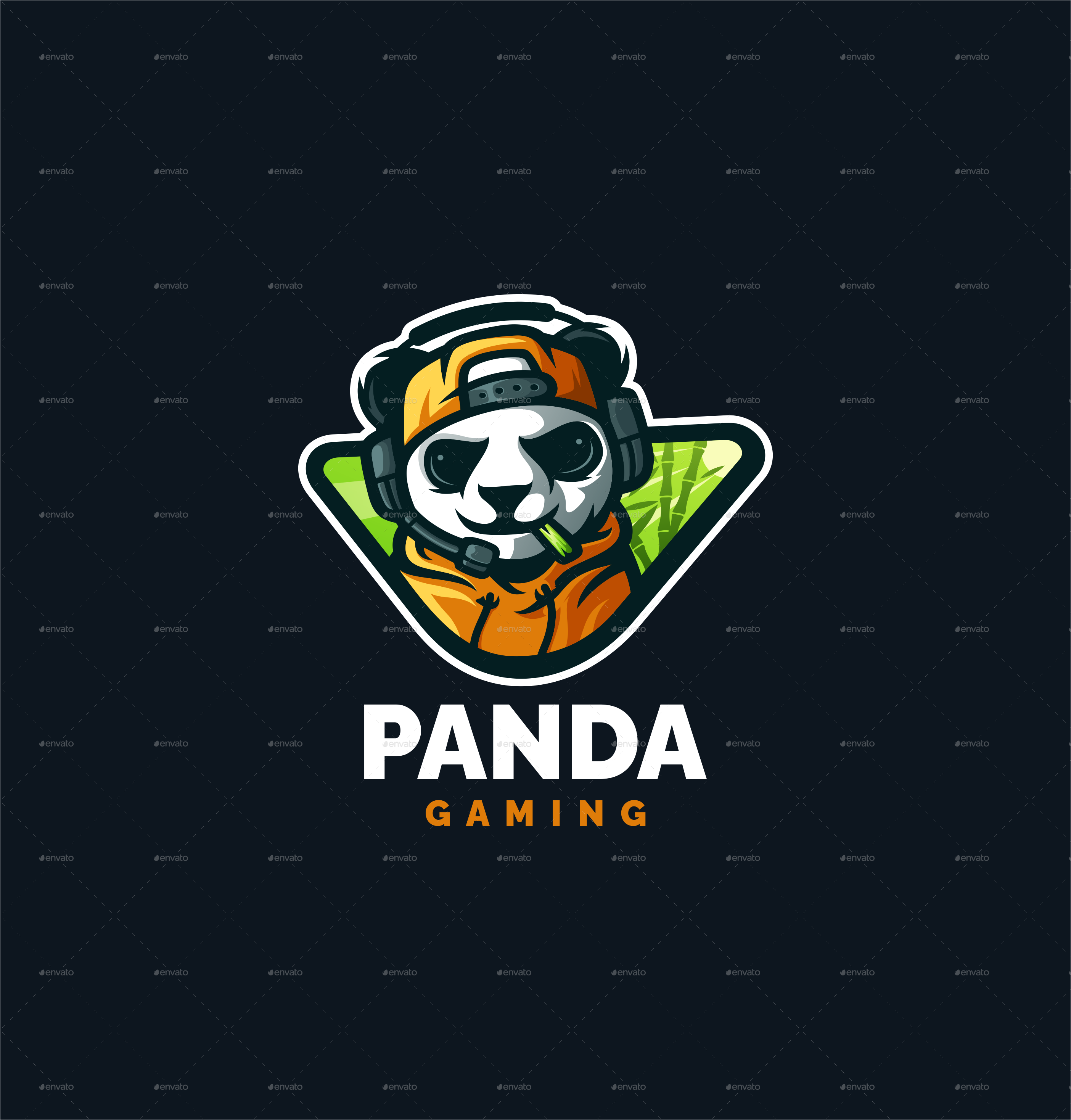 Panda Gaming Logo, Logo Templates | GraphicRiver
