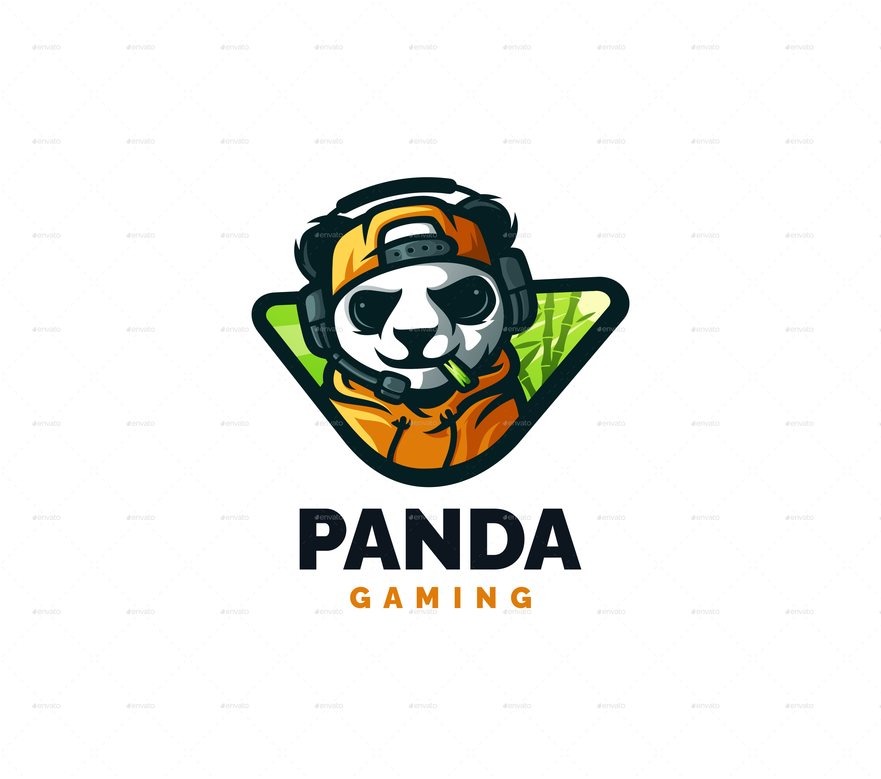 Panda Gaming Logo, Logo Templates | GraphicRiver