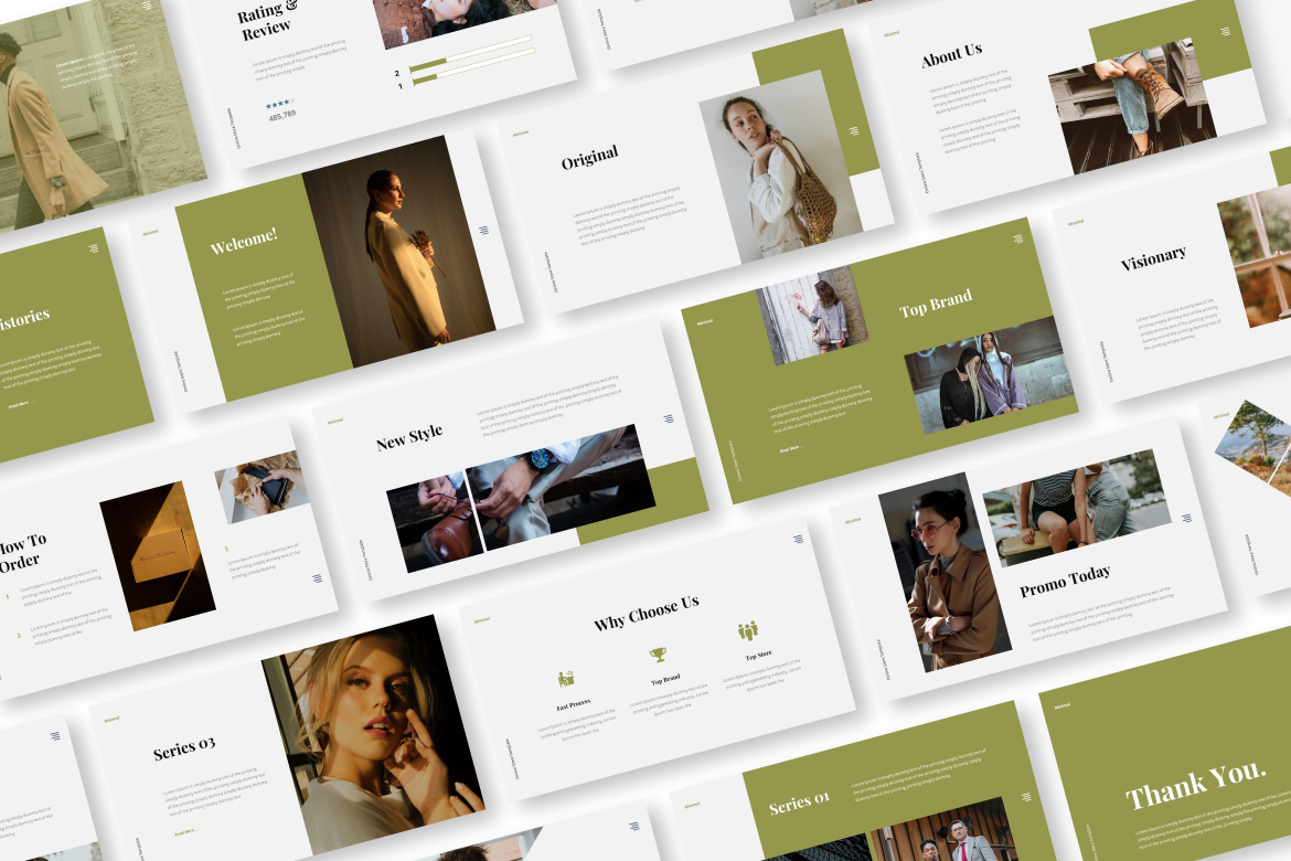 Online Store Google Slides Presentation Template, Presentation Templates