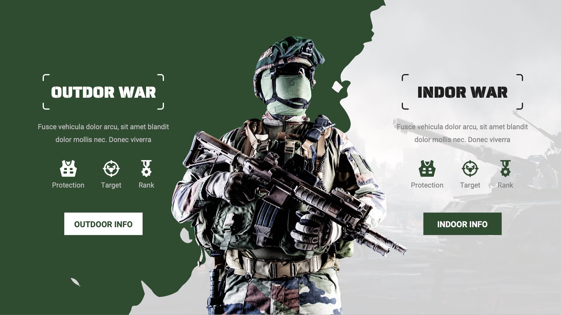 ARMORY - Military Education & Training Powerpoint Template ...