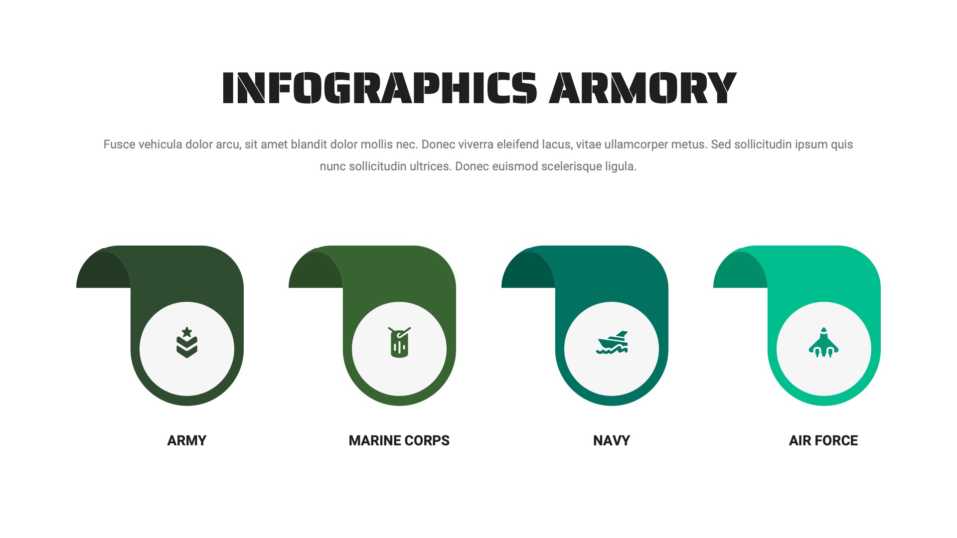 ARMORY - Military Education & Training Powerpoint Template ...