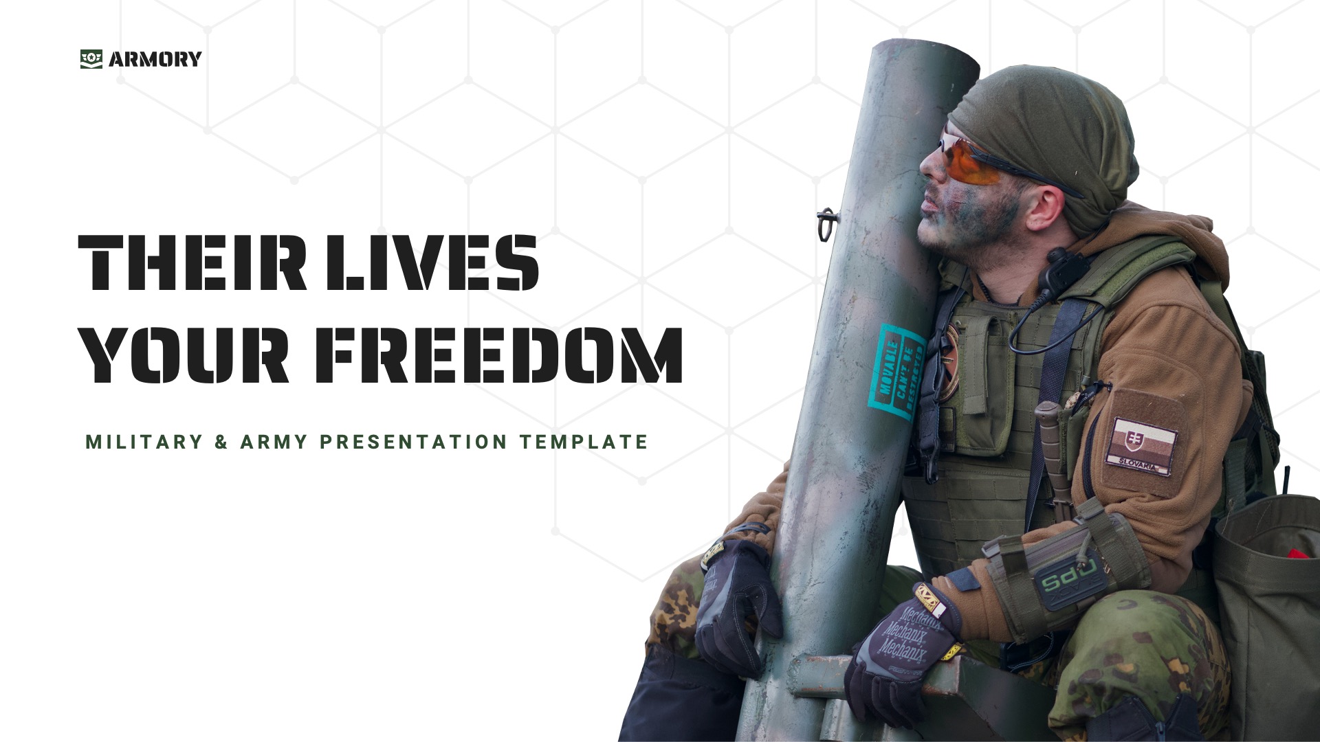 ARMORY - Military Education & Training Powerpoint Template ...