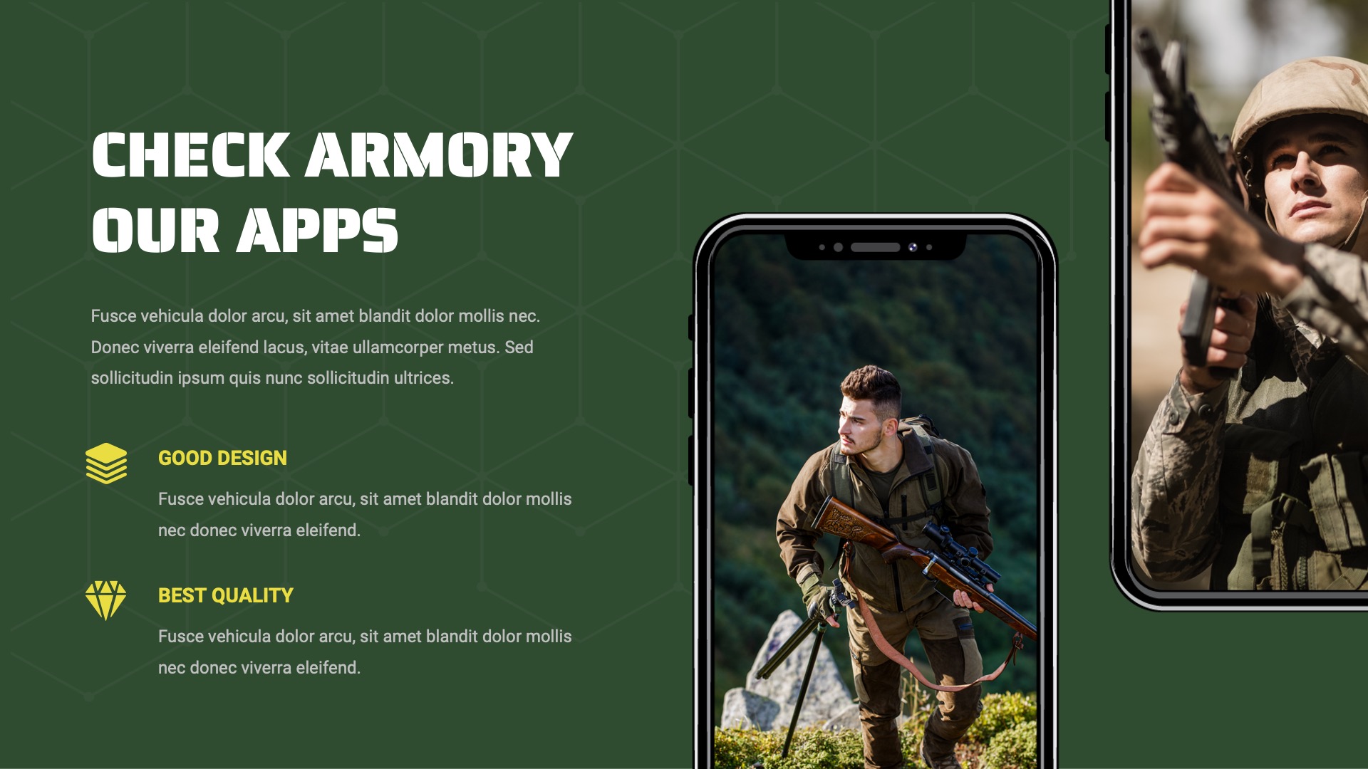 ARMORY - Military Education & Training Powerpoint Template ...