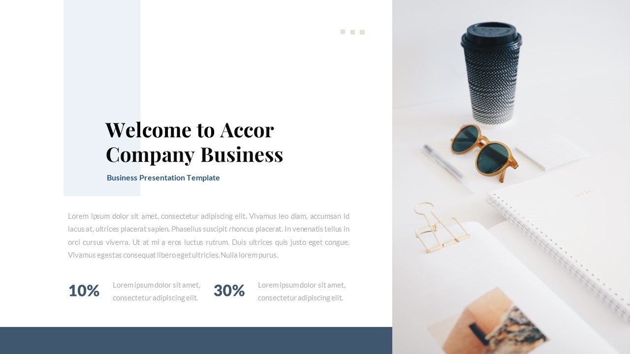 Accor - Business Power Point Template, Presentation Templates ...