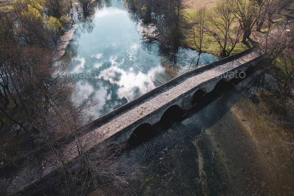 Rimski Most in Sarajevo from the air Stock Photo by Pasanheco | PhotoDune
