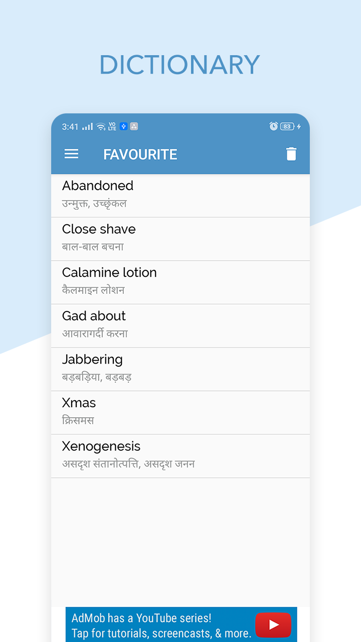 Dictionary for Android - Offline database by ExpressTemplate | CodeCanyon