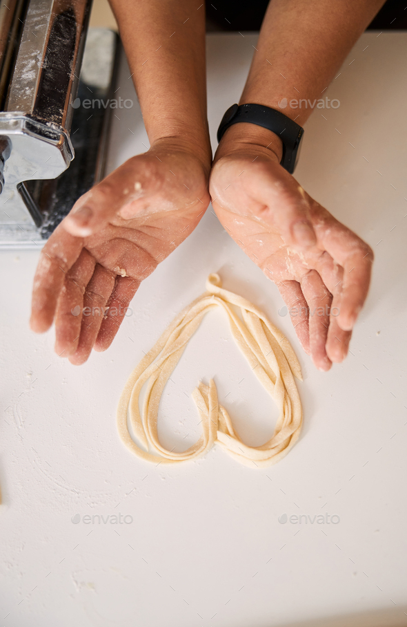 Expressing sweet feelings with a help of food Stock Photo by svitlanah