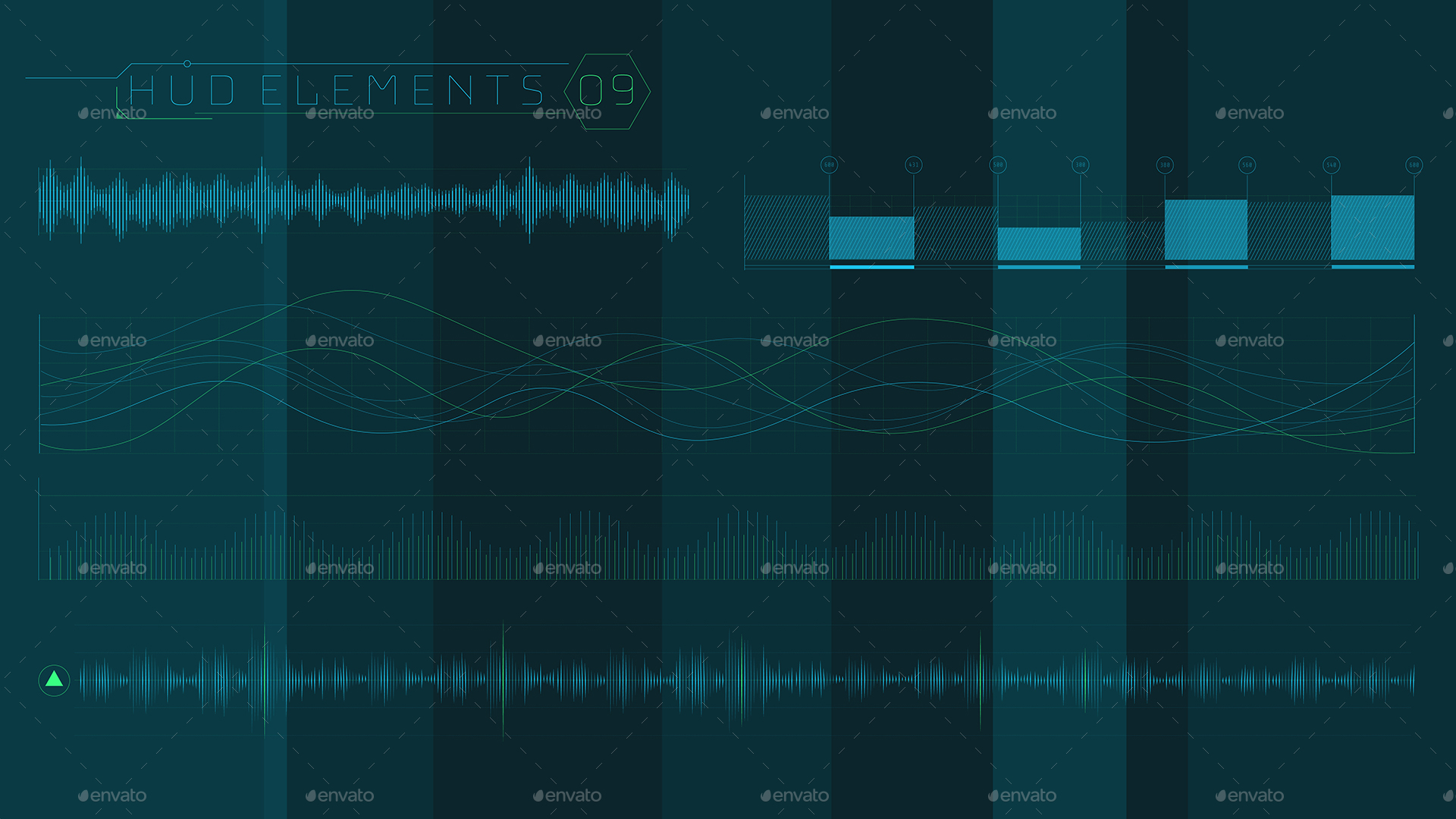HUD Pro Infographic Elements, Infographics | GraphicRiver