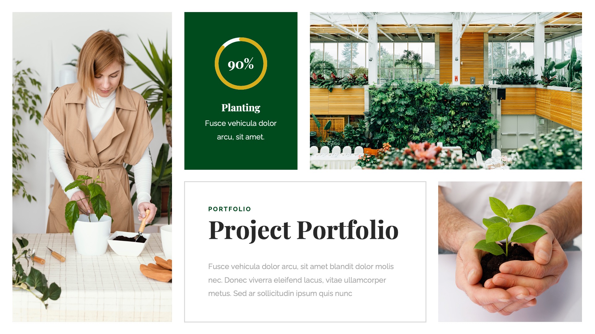 GARDILAND - Lawn & Landscaping Powerpoint Template, Presentation Templates