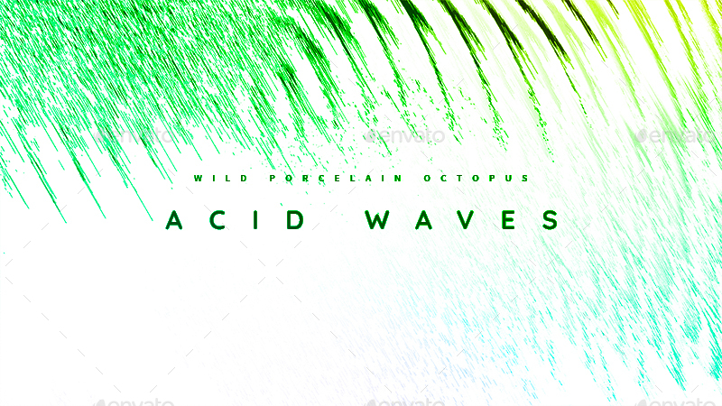 Acid Waves – Music Album Cover Artwork Template, Web Elements ...