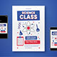 Science Class Flyer Set, Print Templates | GraphicRiver