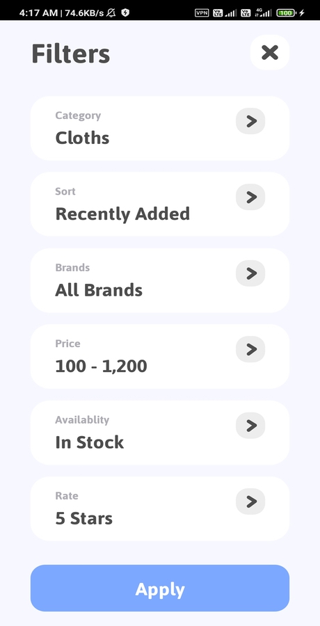 Thehart Store React Native Ecommerce App Template Ui With Tiktok Scroll Products Videos By Fab
