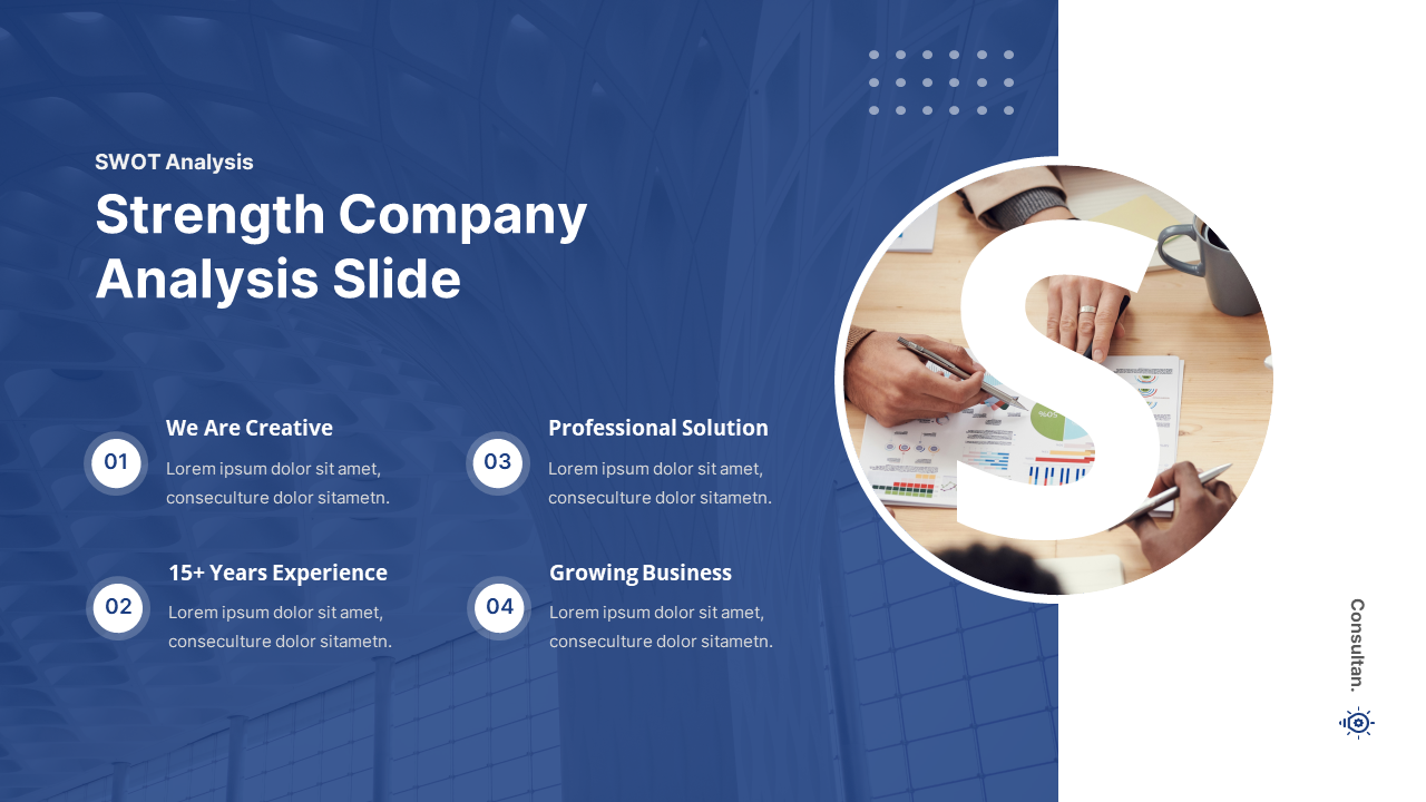 Consultant - Finance & Consulting Presentation PowerPoint Template ...