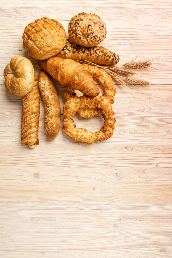 Different bakery products Stock Photo by grafvision | PhotoDune