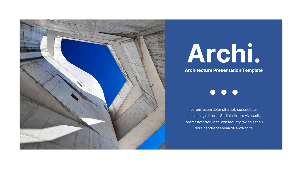 Archi - Architecture Presentation Keynote Template, Presentation Templates