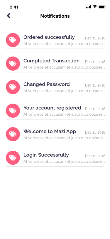Mazi - mobile React Native UI KIT Elements by PassionUI | CodeCanyon