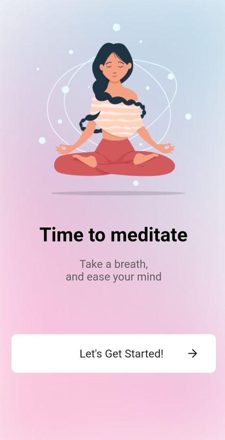 Meditation App - Flutter App Relaxation & Meditation Music Application ...