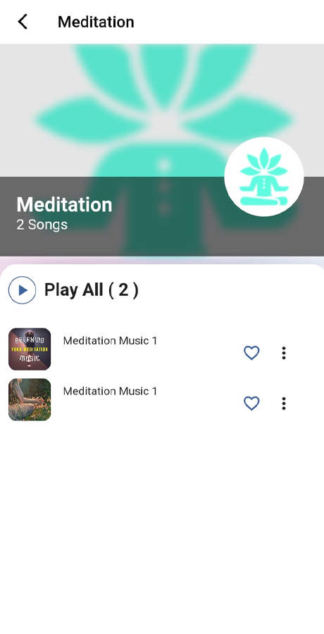 Meditation App - Flutter App Relaxation & Meditation Music Application ...
