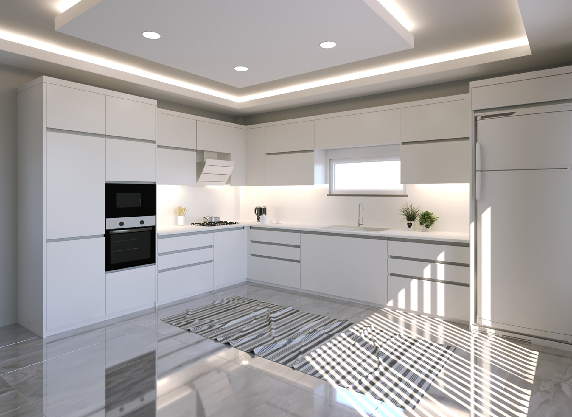 Modern Kitchen Realistic Design Collection 03 by uygdizaynsales | 3DOcean