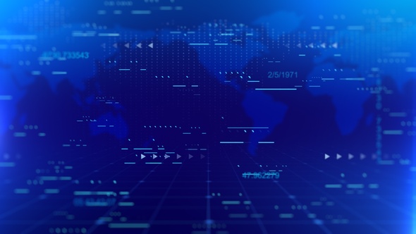 World Map News Background, Motion Graphics | VideoHive