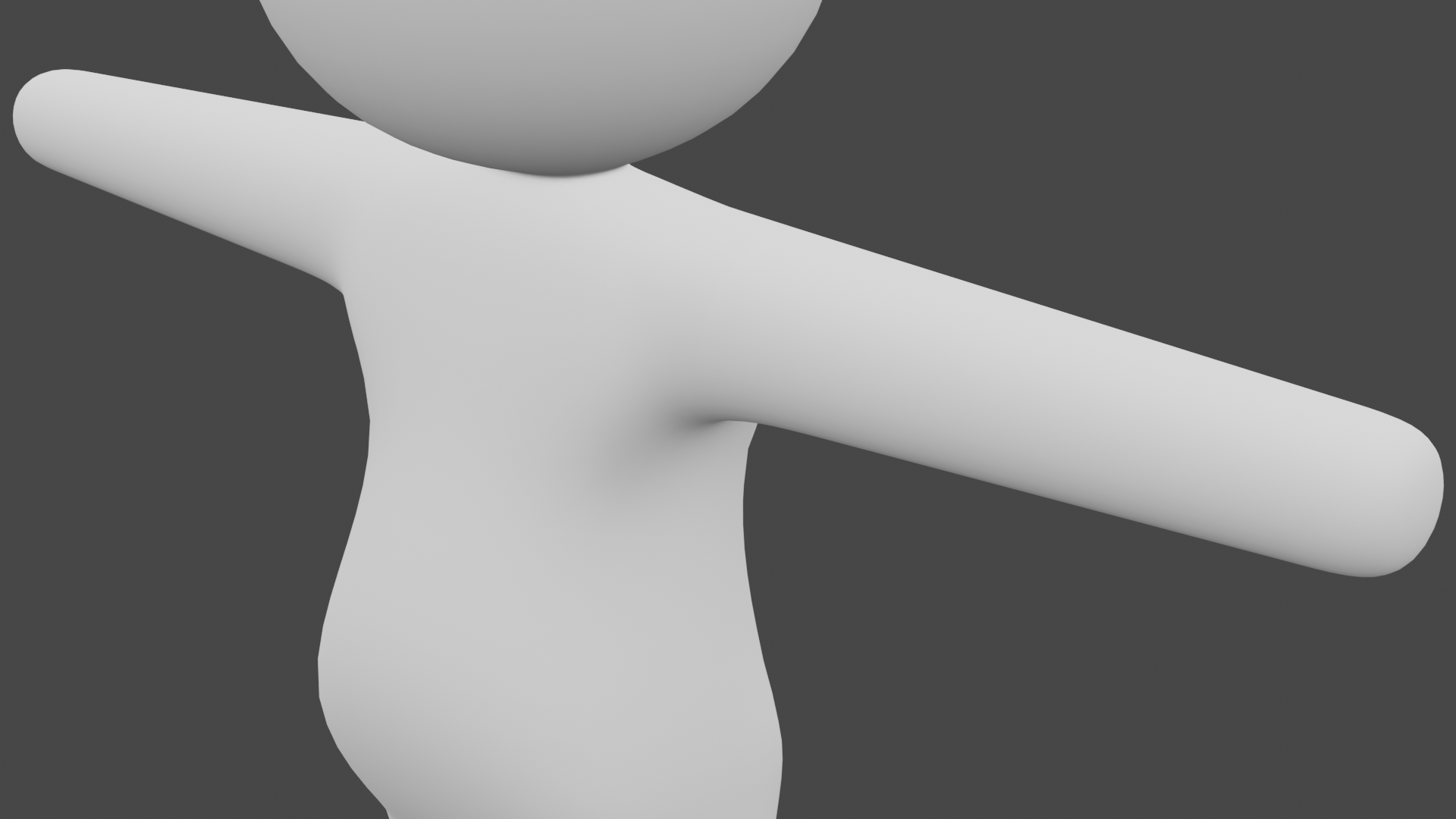 Stick Man - Fat Human Model by DeveCity | 3DOcean