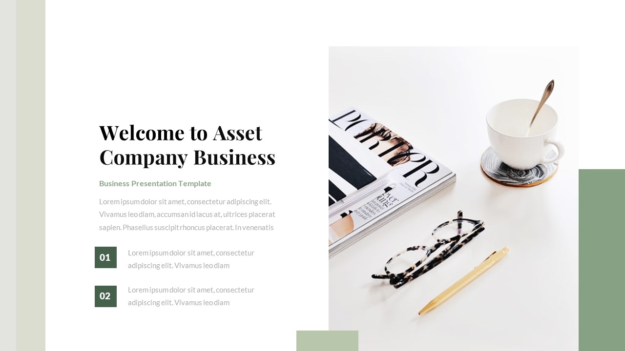 Asset - Business Power Point Template, Presentation Templates ...