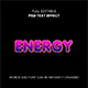 Energy Text Effect, Add-ons | GraphicRiver