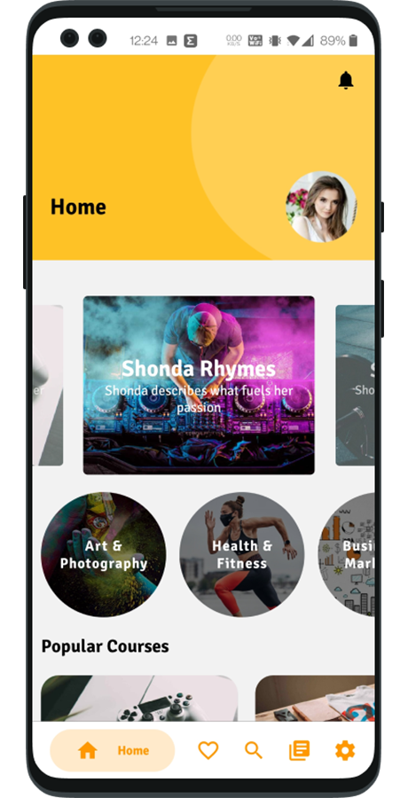 React Native LMS App Template - Course App Template React Native - Udemy Clone React Native by ...
