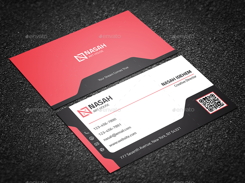 Modern & Elegant business card, Print Templates | GraphicRiver