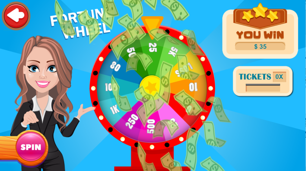 Fortune Wheel - HTML5 Game (C3) by NewnessGames | CodeCanyon