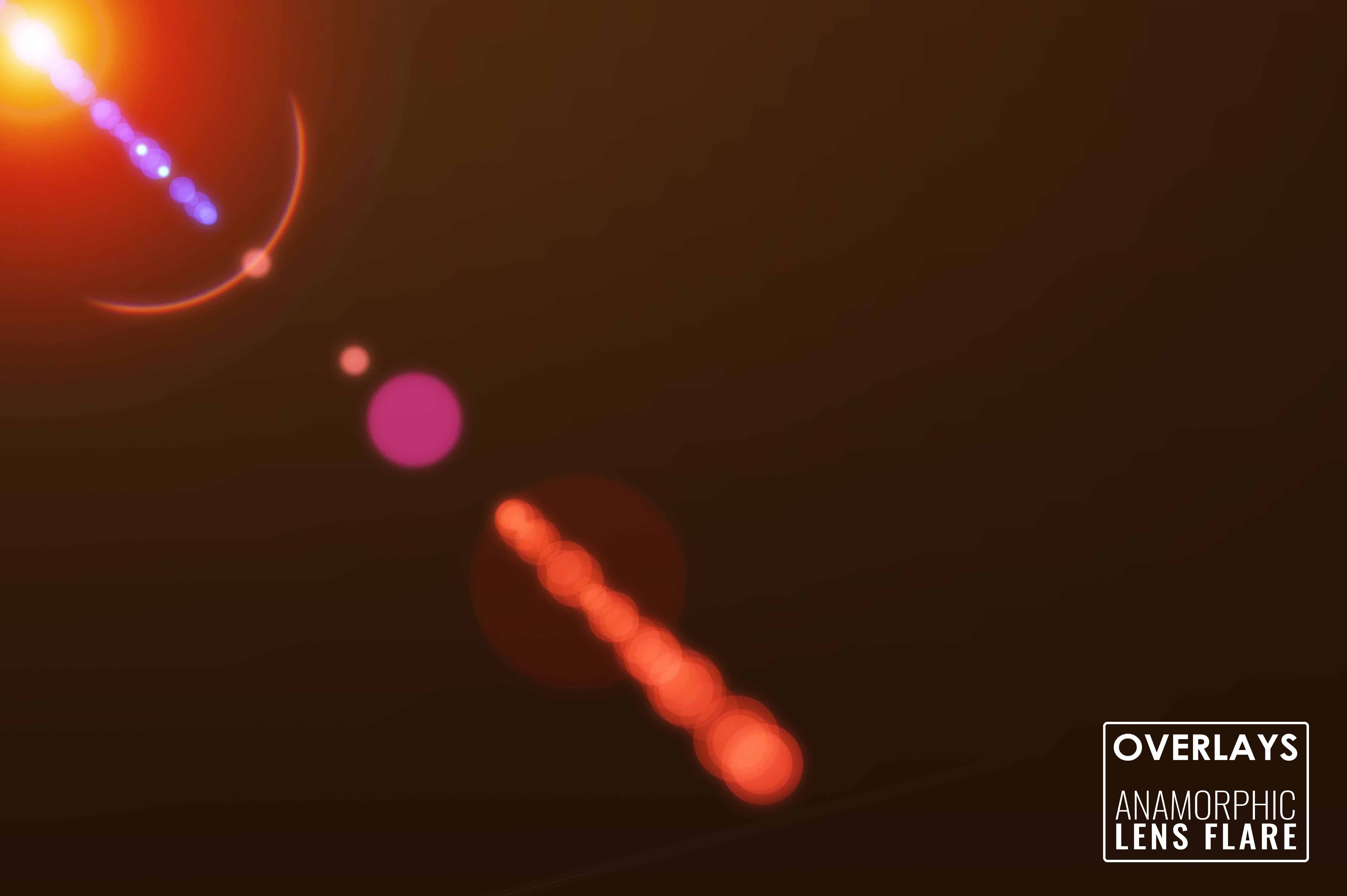 40 Anamorphic Lens Flare Overlays, Add-ons | GraphicRiver