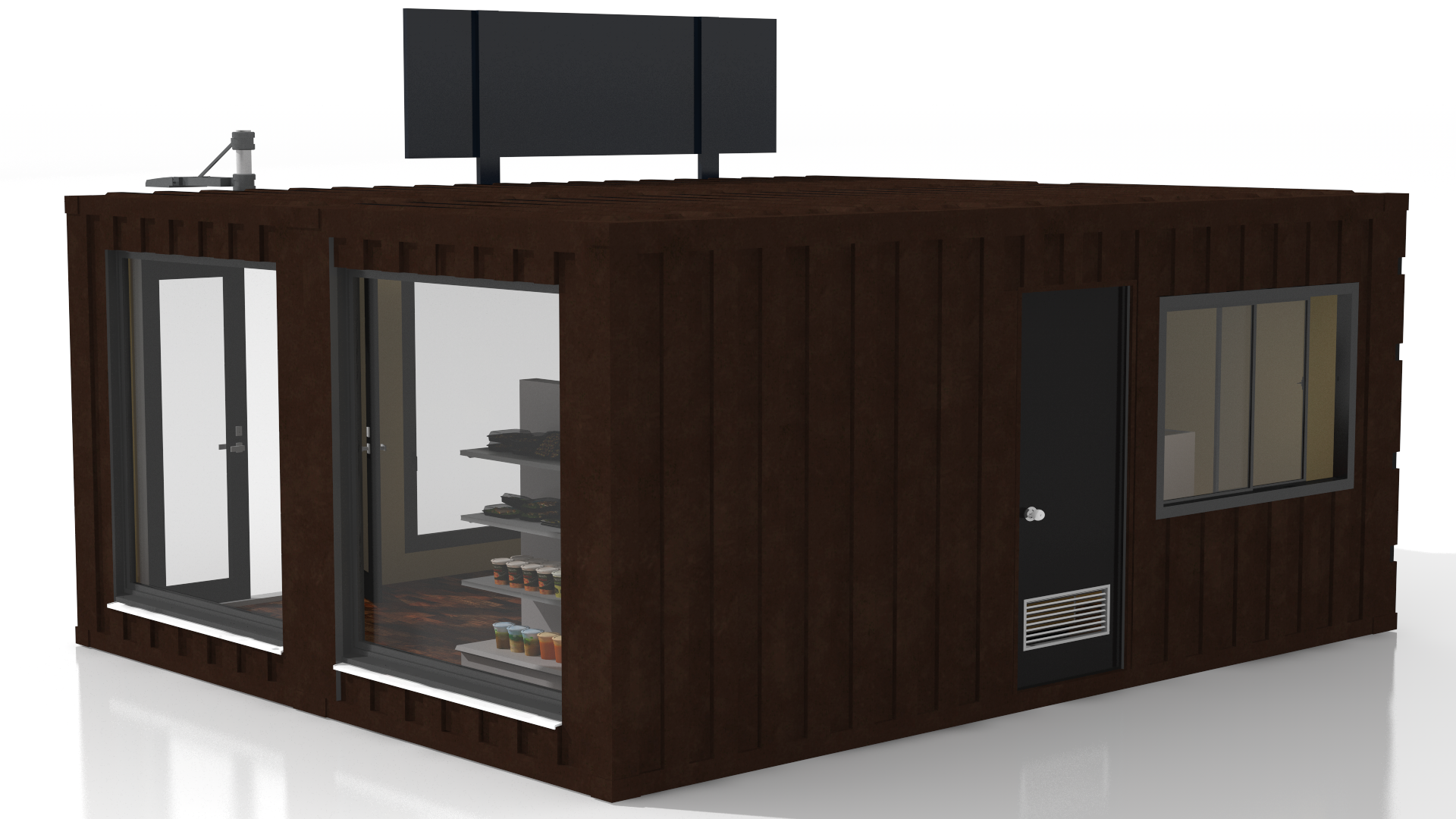 Container Grocery Store by Benz_creation | 3DOcean