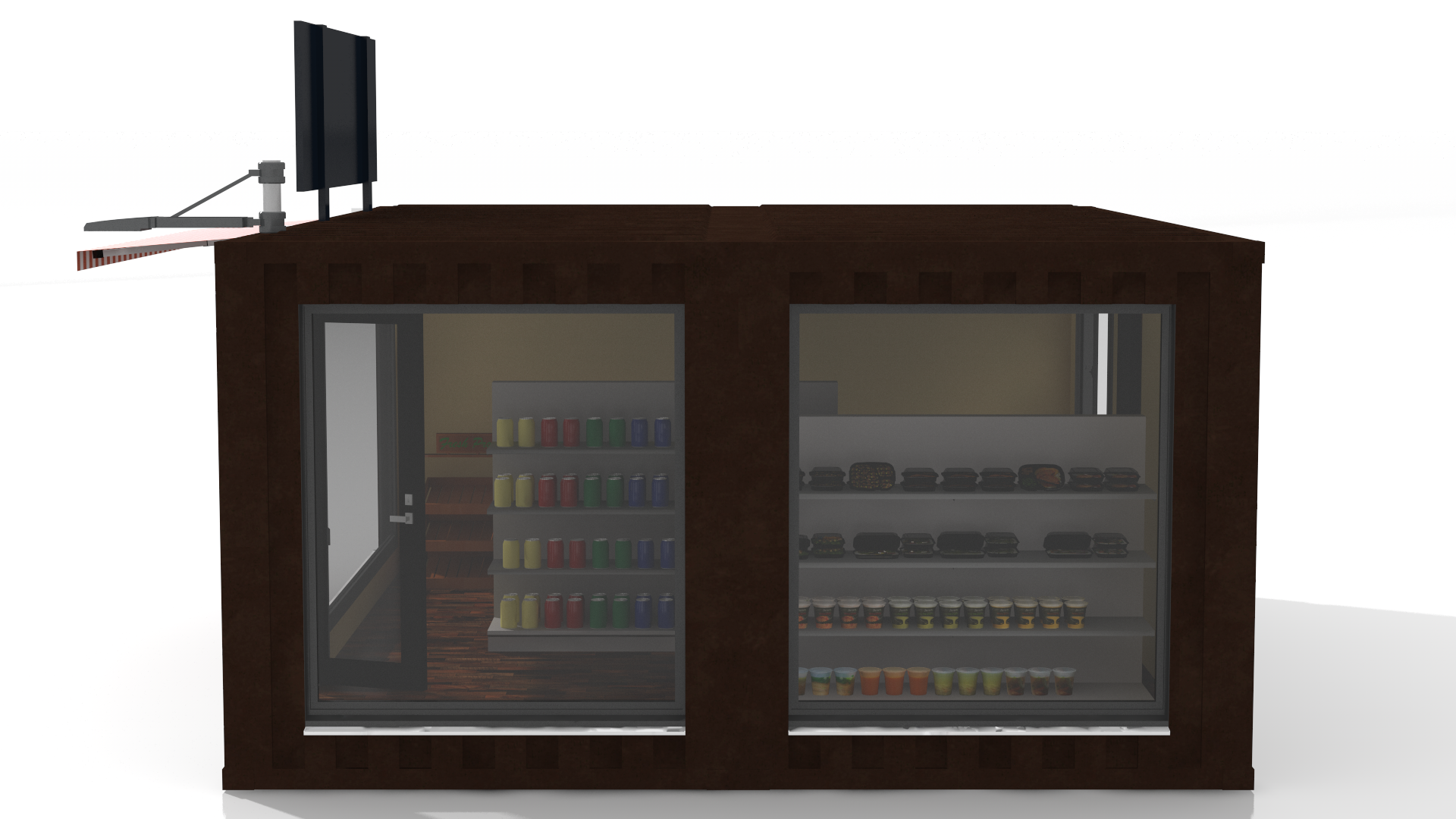 Container Grocery Store by Benz_creation | 3DOcean