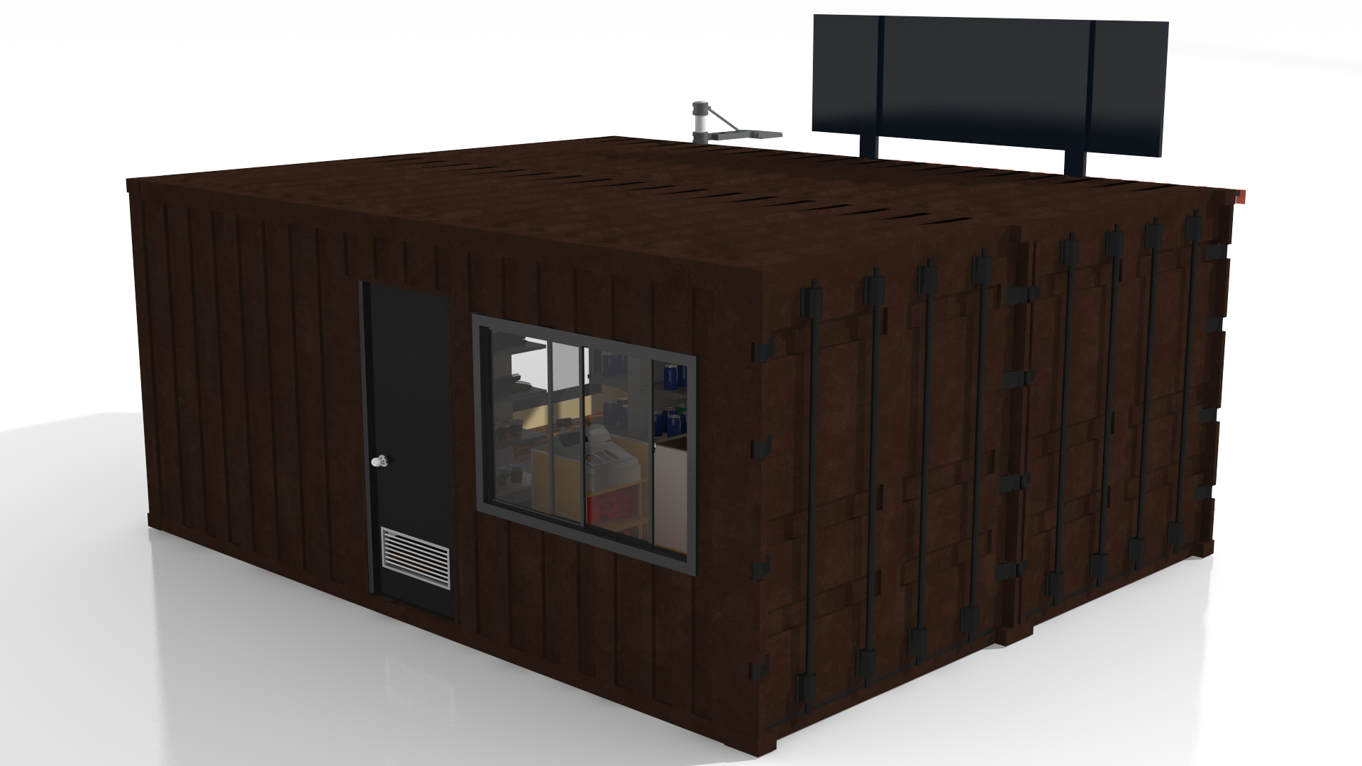 Container Grocery Store by Benz_creation | 3DOcean